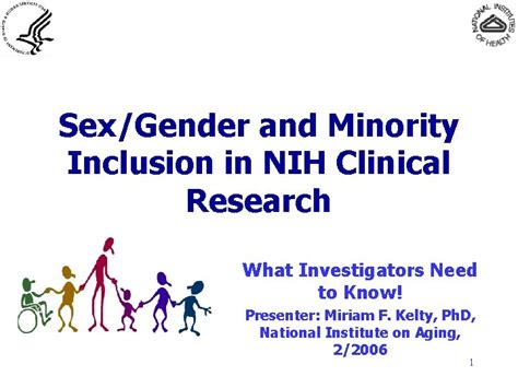 Sexgender And Minority Inclusion In Nih Clinical Research