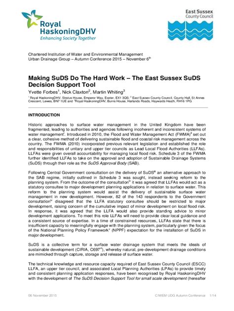 Fillable Online Suds Lid Bmps Wsud And Morethe Evolution And Fax