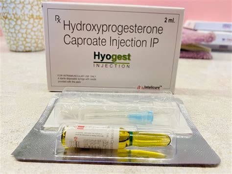 500mg Hydroxyprogesterone Caproate Injection I P Packaging Type Amp Packaging Size Dispo At