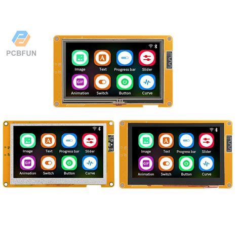 Pcbfun Esp32 S3 บอร์ดพัฒนา Wifi Bt พร้อมหน้าจอแสดงผล 4 3 นิ้ว 480 272 800 480 ความละเอียด