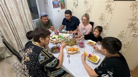 За Вкусным Дастарханом с Моей Казахской Семьей Казахский Куырдак Замужем за Казахом