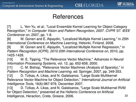 Ppt A Bayesian Approach To Localized Multi Kernel Learning Using The