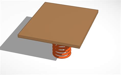 3d Design Clash Of Clans Spring Trap Tinkercad