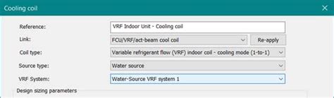 Editing Defining VRF Systems