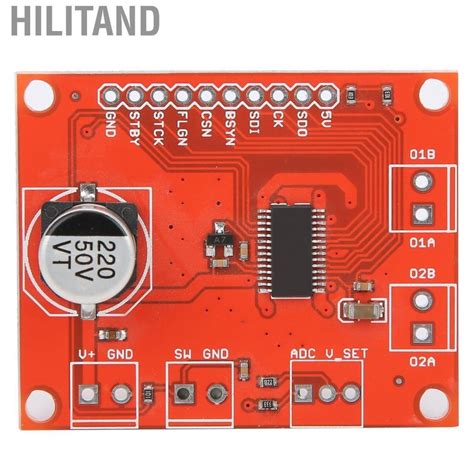 hilitand l6470 stepper motor driver board module controller 8 45v 3a
