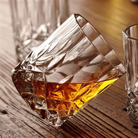 크리스탈 위스키 유리 무연 투명 맥주 와인 칵테일 글라스 컵 홈 바 웨딩 파티 음료 용기 마시는 안경 선물투명