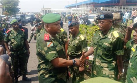 RDC Le chef d état major général des FARDC à Goma