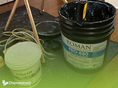 How To Dispose Of Wallpaper Paste Wet And Dry