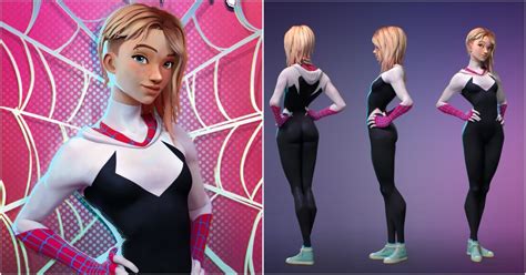 Across The Spider Verse S Gwen Stacy Recreated In D