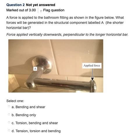 Solved Question Not Yet Answered F Flag Question Marked Chegg
