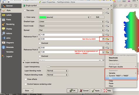 Qgis Proportional Coloring Within Polygon For Multiple Variables