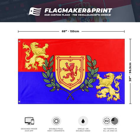 Kingdom Of Judah Flag Hflomo Hidden Flagmaker And Print
