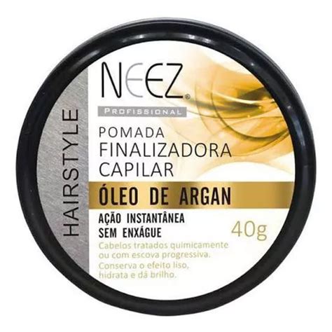 Pomada Para Acabado De Cabello Neez Con Aceite De Arg N G Mercadolibre
