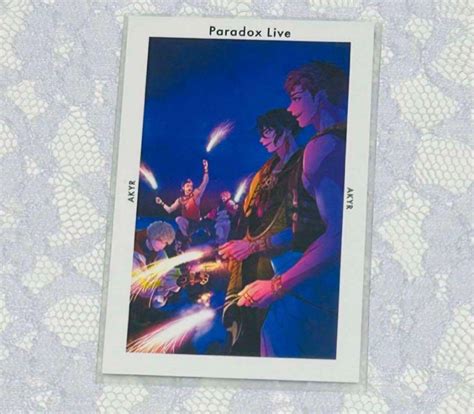 Paradox Live 悪漢奴等 Gプリ オフショット 依織善北斎紗月玲央 メルカリ