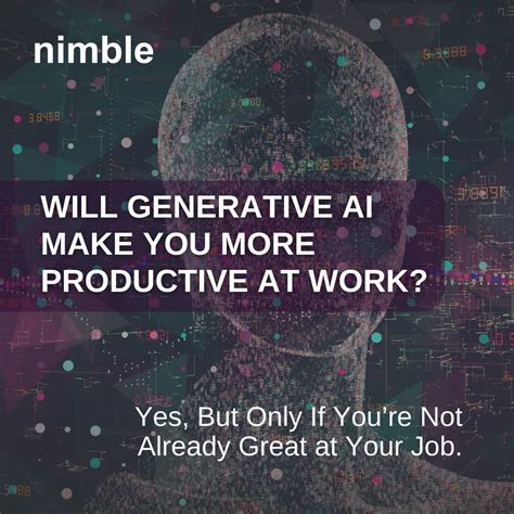 nimble on linkedin nimble ai generativeai productive