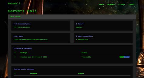 Heimdall Manage Vulnerables Packages In Your Nix Servers In A