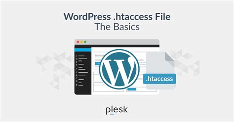 wordpress htaccess file in action usage basics plesk guides