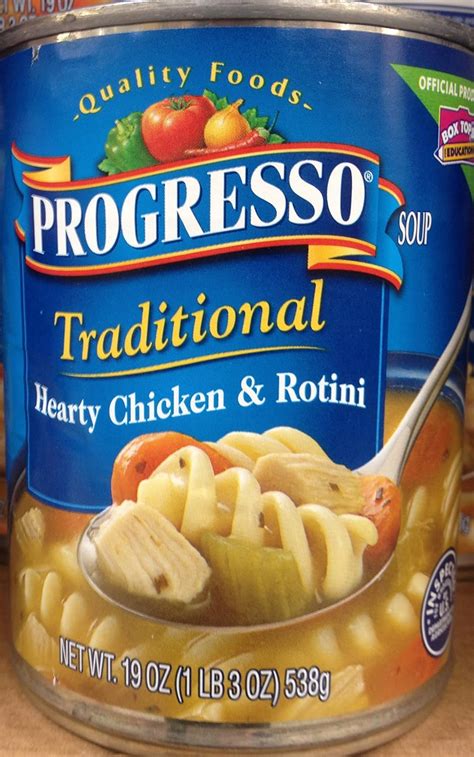 Amazon Com Progresso Traditional Hearty Chicken Rotini Soup Oz Can Pack Of Grocery