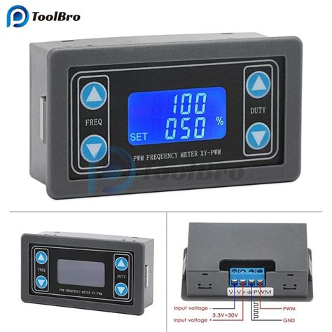 XY PWM Signal Generator Pulse Frequency Duty Cycle Ratio HZ KHZ Adjustable Square Wave