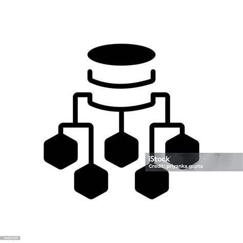 Database Interconnected Stock Illustration Download Image Now Applying Data Database Istock