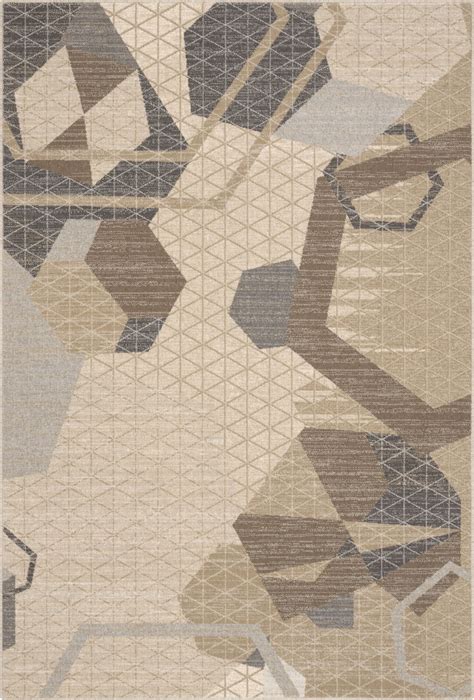Dywan wełniany do salonu Agnella FOLIO Beżowy TEMPO NATURAL 100x180 cm