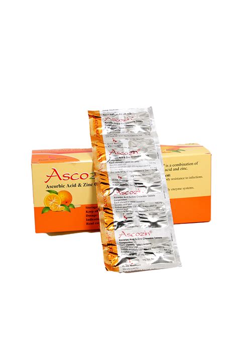 Ascozin Tab 10s Lifeplus