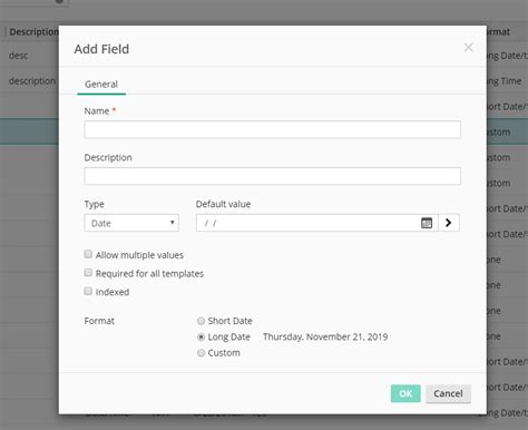 Customize Date Field Laserfiche Answers