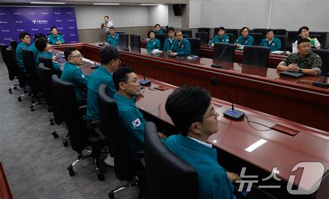 오세훈 시장 을지연습 연계 공습대비 민방위 훈련 뉴스1