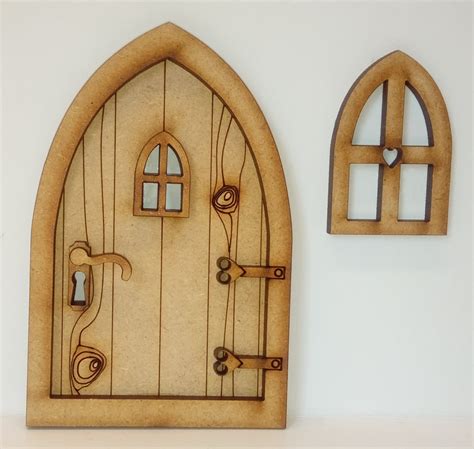 Fairy Door Craft Kit 3d Country Cottage Fairy Door Kit With