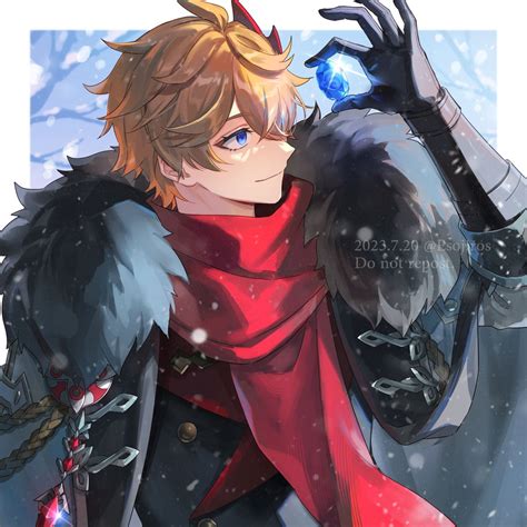「タルタリヤはぴば🎉🎉🎉 原神 Genshinimpact タルタリ」雨壱絵穹のイラスト