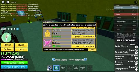 Conta Blox Fruits Roblox Dfg