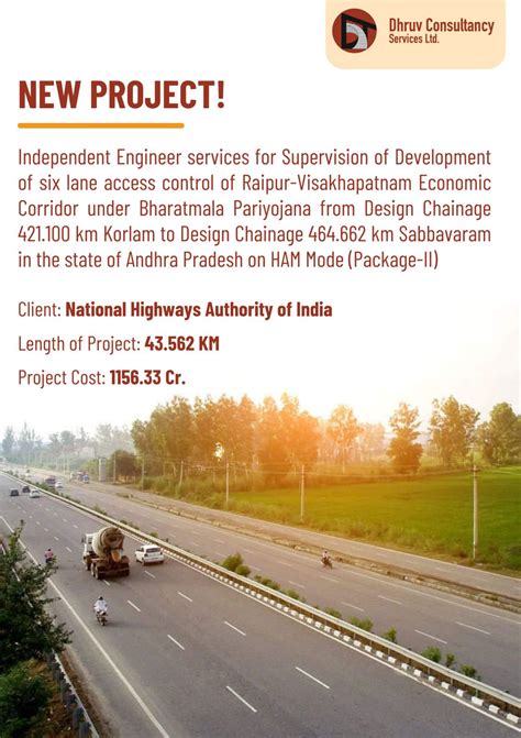 Dhruv Consultancy Services Ltd On Linkedin Infrastructureprojects