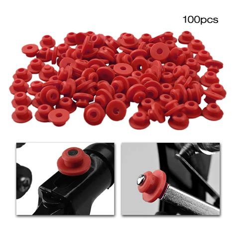 Professional 100pcs Tattoo Machine Needles Rubber Nipples Grommets