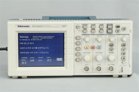 Tektronix Tds2022 Digital Oscilloscope Rescience