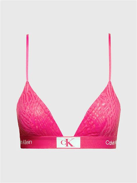 Lace Triangle Bra Ck96 Calvin Klein® 000qf7377efud