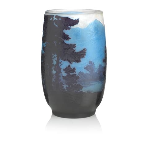 Bonhams A Gallé Cameo Glass Vase Circa 1900