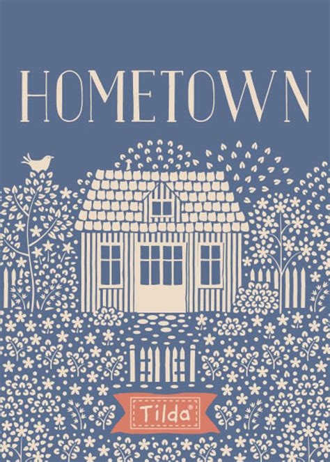 Tilda Hometown Plaid Porch Quilt Kit In Red Blue Elegante