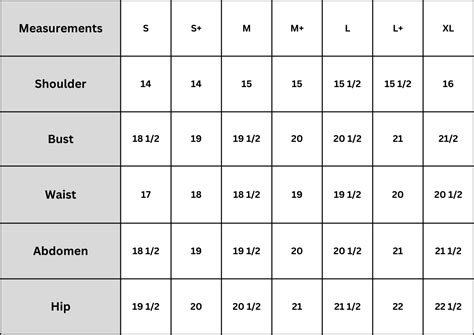 Size Guide Tazeen Hasan