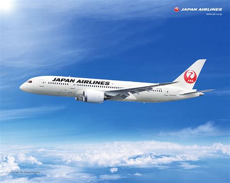 JALボーイング787 JAL