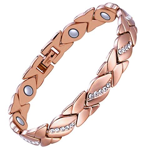 Jeracol Copper Magnetic Bracelet For Womenmagnetic Brazaletes With Cr