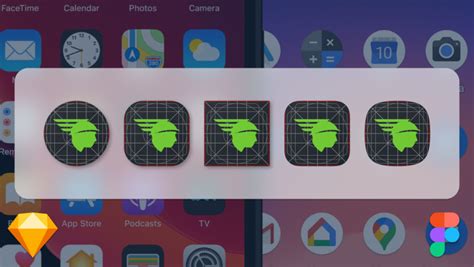 Free Android And Ios App Icon Template For Sketch And Figma Mercury Blog