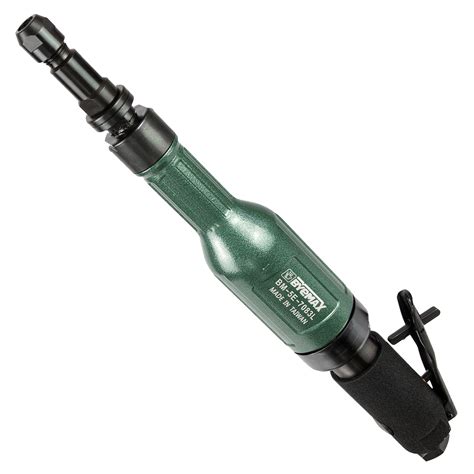 BM-5E-7083L Бормашинка пневматическая прямая удлиненная 350 мм, цанга 6 ...