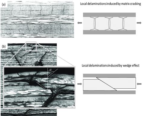 6 Matrix Microcracking In Cross Ply Laminate A In Tension [16] B Download Scientific
