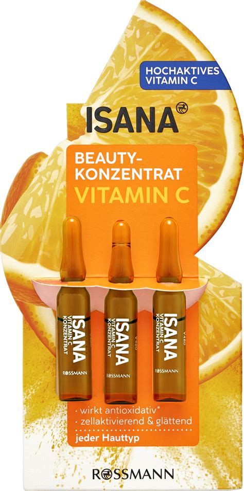 Isana Vitamin C Serum Do Twarzy W Ampu Kach Cena Opinie Serum