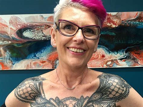 Ive Regained Control Over My Body Woman Gets Chest Tattoo To Cover Mastectomy Scars The