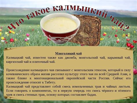 Калмыцкий чай: рецепт приготовления, польза и вред, как заваривать, состав