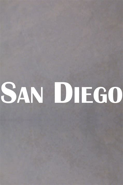 San Diego Decal San Diego Sticker