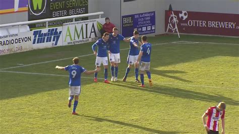 Exeter City 1 1 Carlisle United Match Highlights Youtube