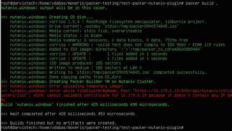 Unable To Build Windows Image On Nutanix Using Plugin · Issue 77