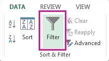 How To Filter In Excel Laptop Mag